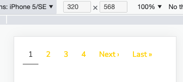 On mobile view pagination is not responsive [#3332954] | Drupal.org